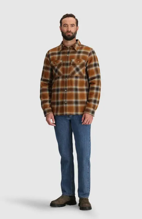 OUTDOOR RESEARCH Feedback Water Resistant Shirt Jacket - Grounded Plaid