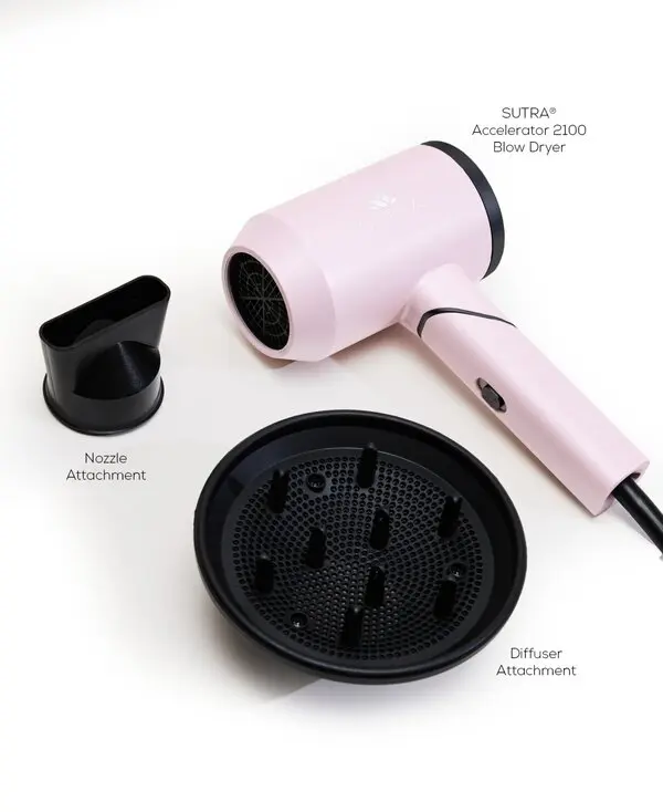 SUTRA BEAUTY Limited-edition Accelerator 2100 Blow Dryer - Frosted Pink