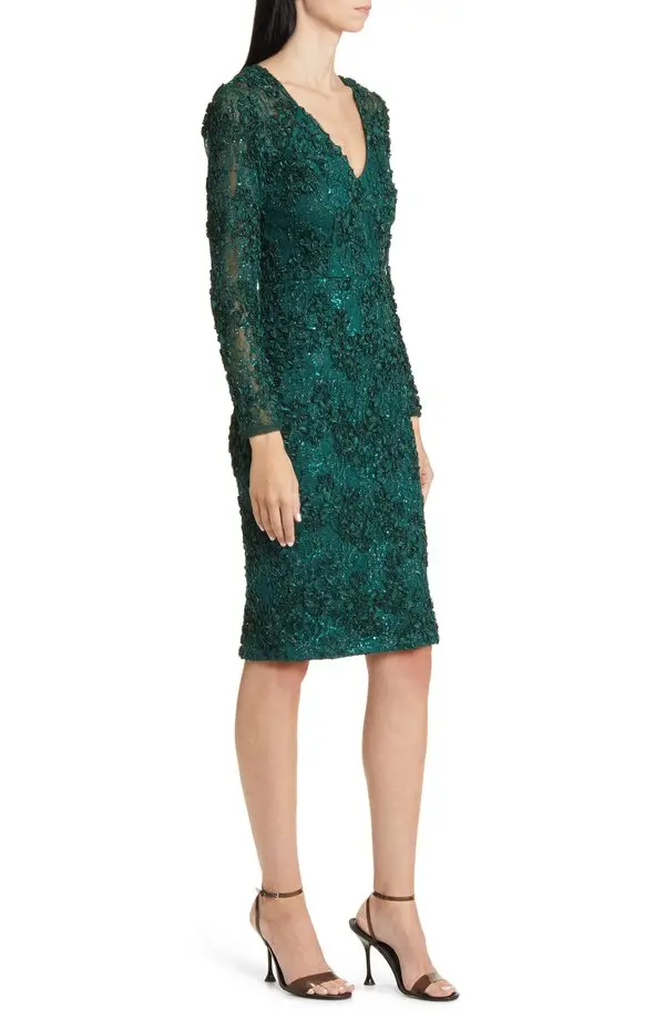 xscape lace sheath dress Xscape Women's Ruffled-Off-The-Shoulder Crepe Gown - Black