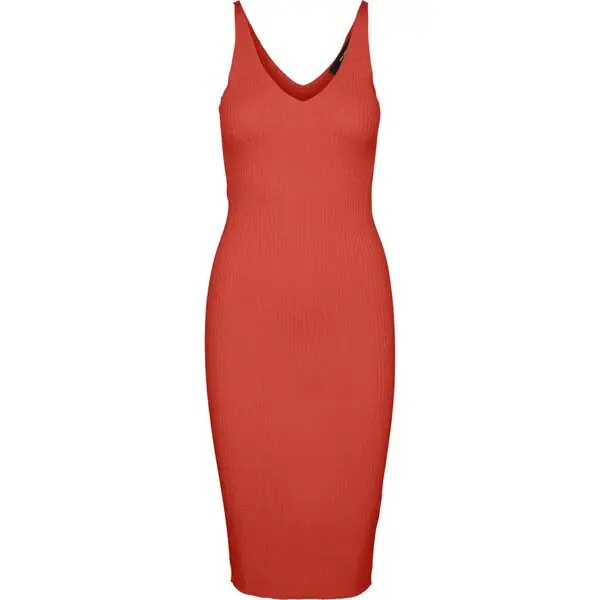 Vero Moda Sleeveless Rib Sweater Dress
