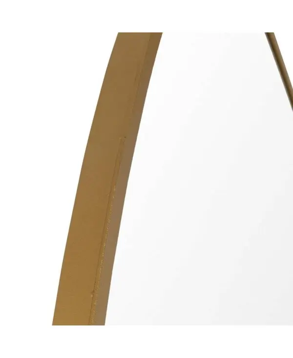Livabliss Pebble Accent Mirror, 37h X 36w - Gold