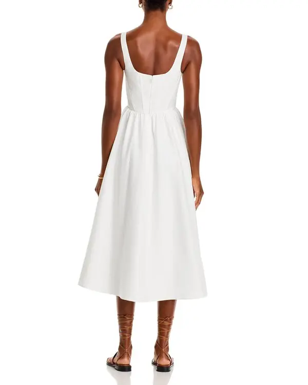 WAYF Desi Bustier Midi Dress