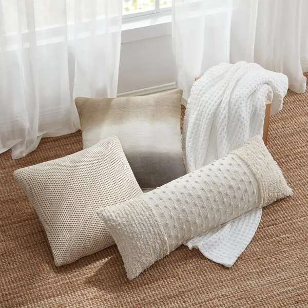 Dkny Pure Waffle Decorative Pillow Cover
