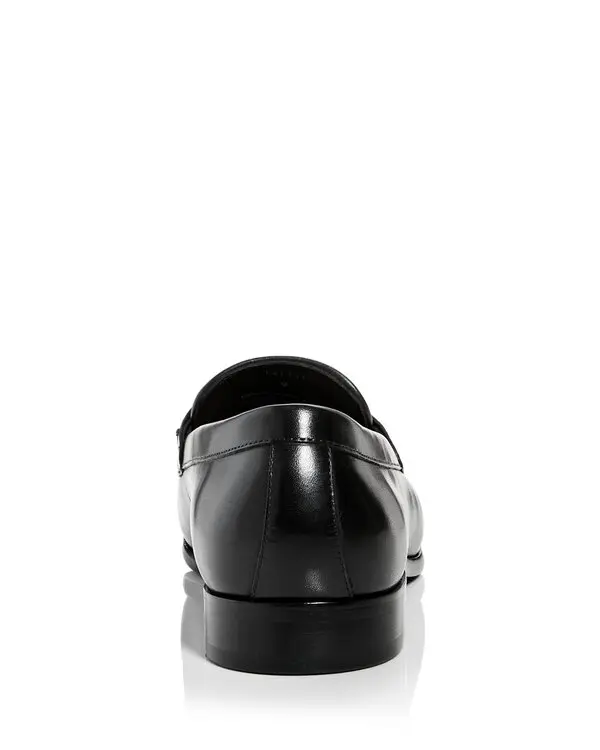 Bloomingdale'S Slip On Bit Loafers - Black