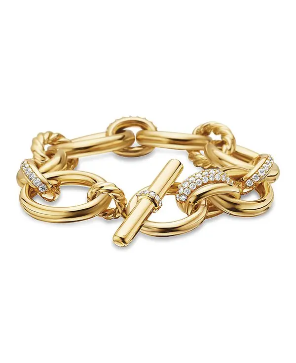 David Yurman Dy Mercer Chain Bracelet - Gold