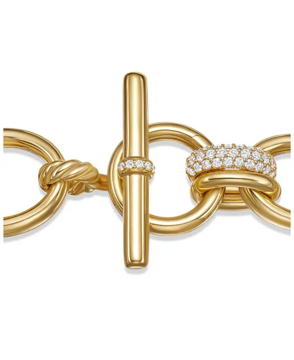 David Yurman Dy Mercer Chain Bracelet - Gold