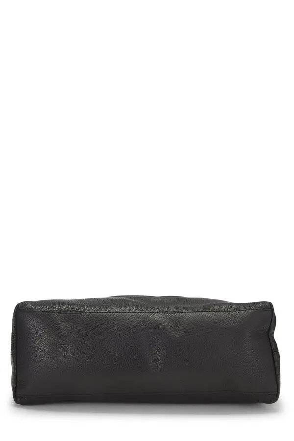 Gucci Leather Soho Chain Tote - Black