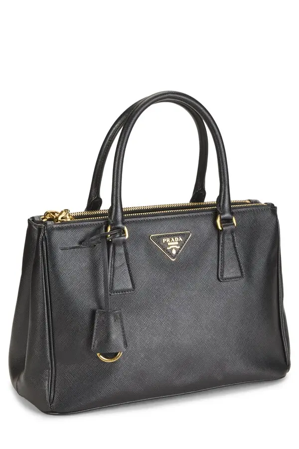 Prada Saffiano Executive Tote - Black