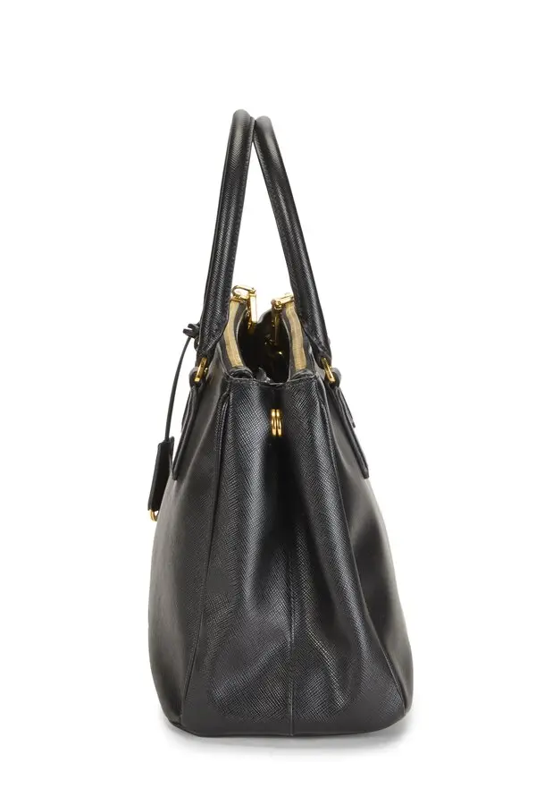 Prada Saffiano Executive Tote - Black