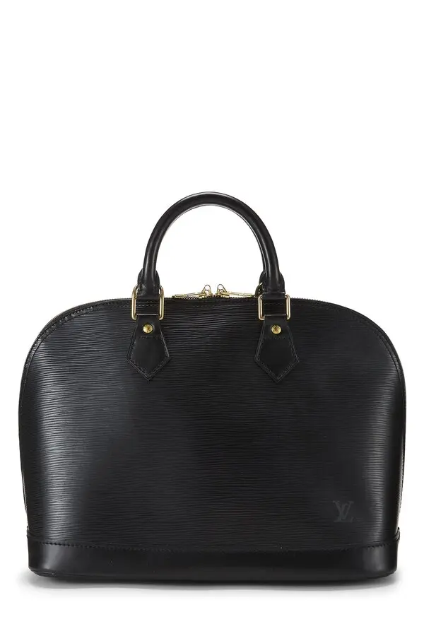 LOUIS VUITTON Epi Alma Handbag - Black