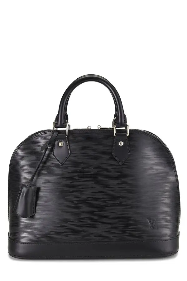 LOUIS VUITTON Epi Alma - Black