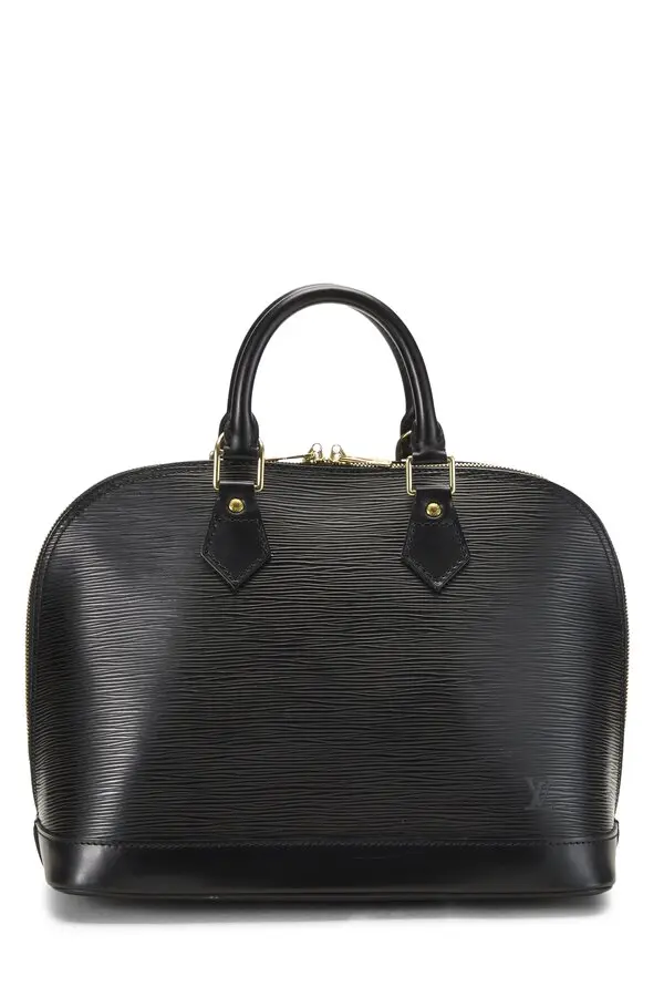 LOUIS VUITTON Epi Alma - Black