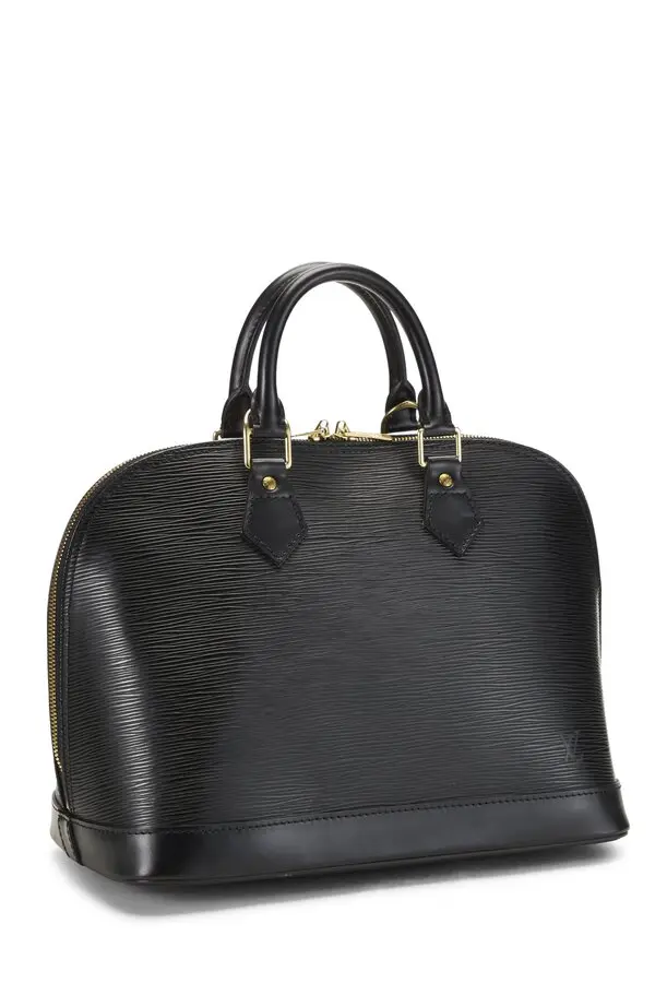 LOUIS VUITTON Epi Alma - Black