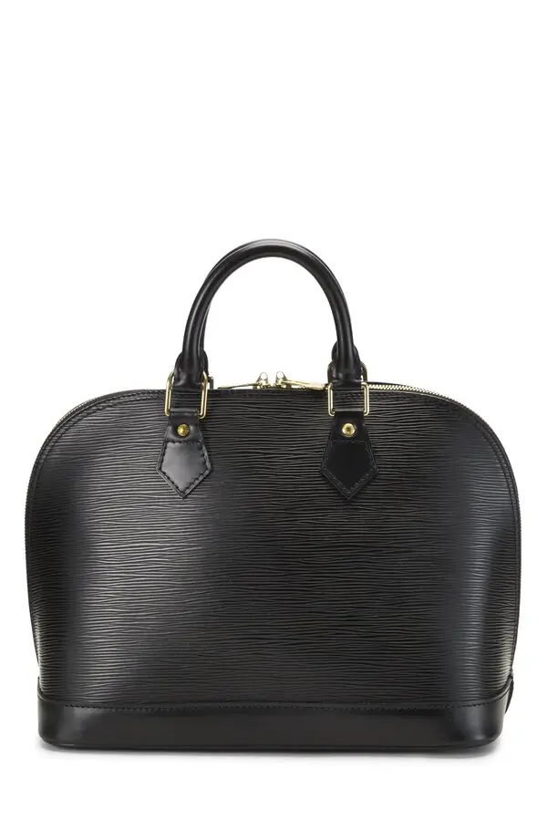 LOUIS VUITTON Epi Alma - Black