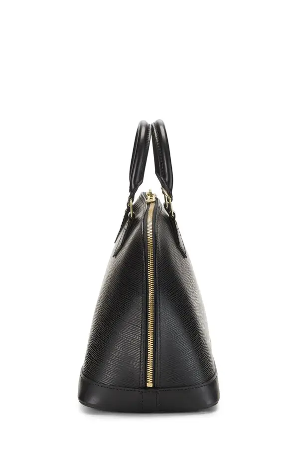 LOUIS VUITTON Epi Alma - Black