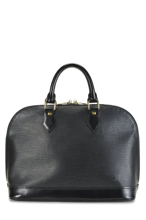 LOUIS VUITTON Epi Alma - Black