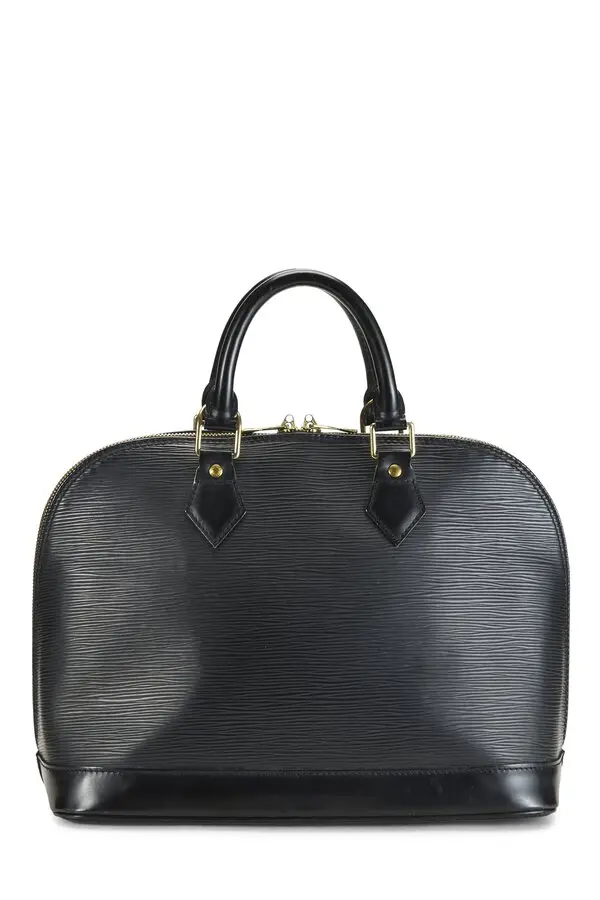 LOUIS VUITTON Epi Alma Handbag - Black