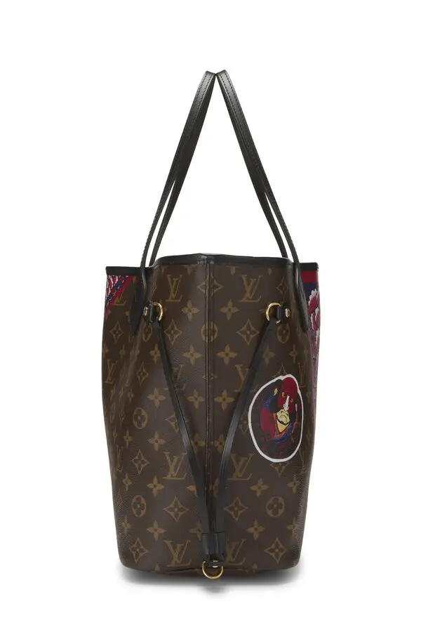 LOUIS VUITTON Monogram Kabuki Neverfull Nm - Brown