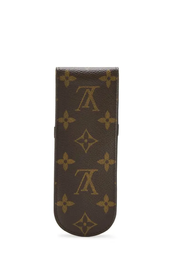 LOUIS VUITTON Monogram Canvas Etui Stylos Pen Case