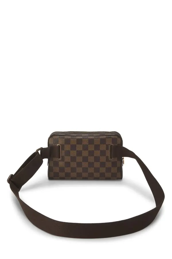 LOUIS VUITTON Damier Ebene Brooklyn Bum Bag
