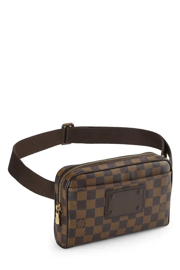 LOUIS VUITTON Damier Ebene Brooklyn Bum Bag