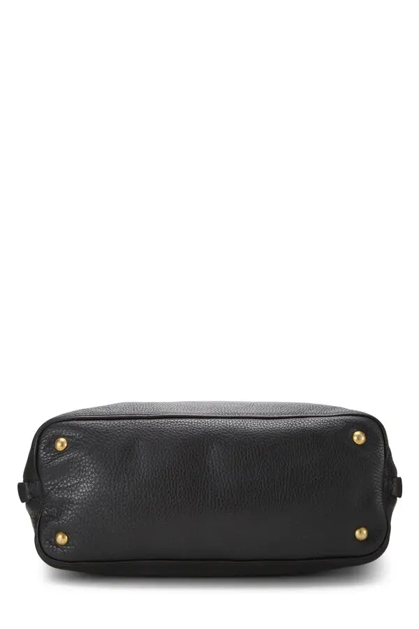 Prada Vitello Daino Side Zip Tote