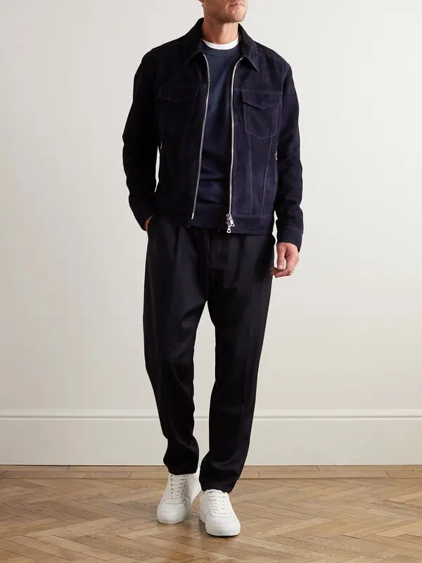 Mr P. Merino Wool Sweater - Blue