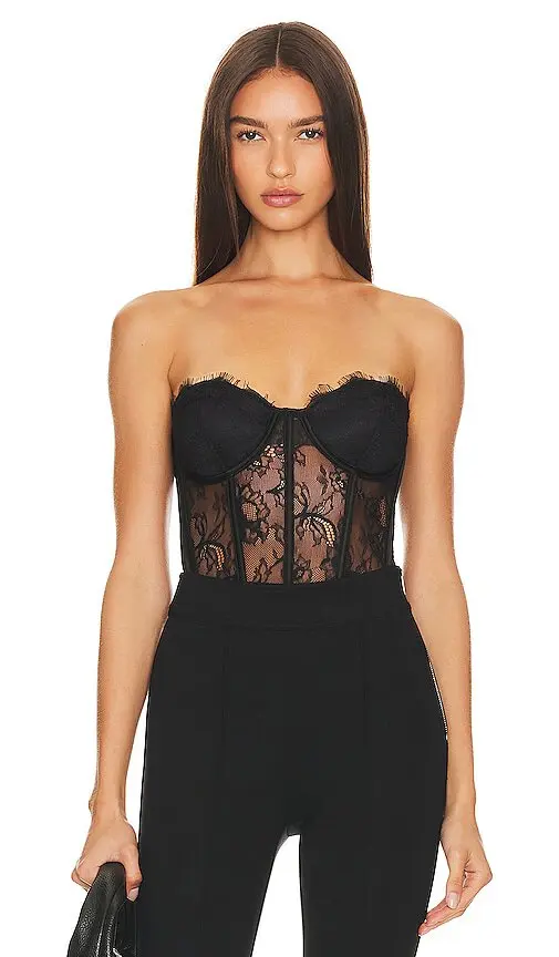 Retrofete Otto Bodysuit - Black