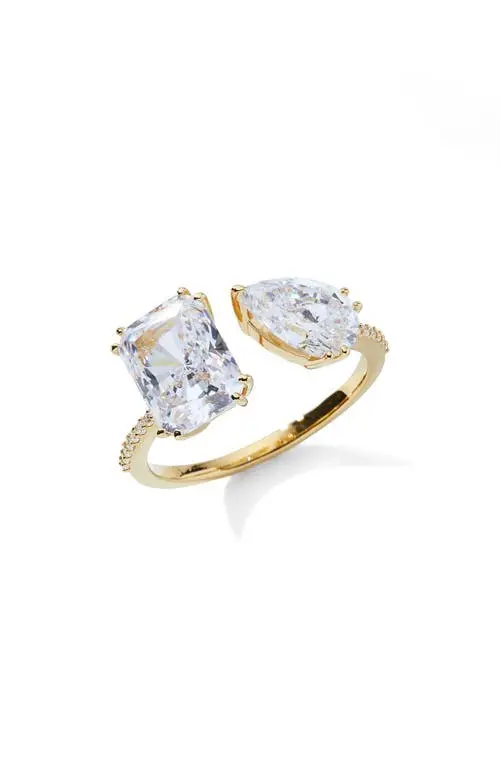 Nadri A La Carte Cubic Zirconia Duo Ring - Gold