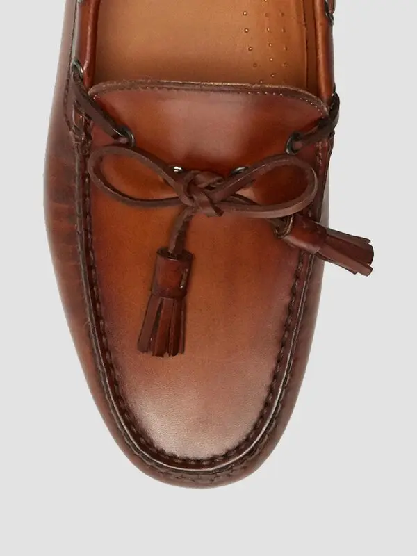 Ralph Lauren Purple Label Harold Tassel Driver Loafers