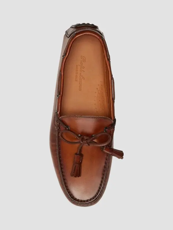 Ralph Lauren Purple Label Harold Tassel Driver Loafers