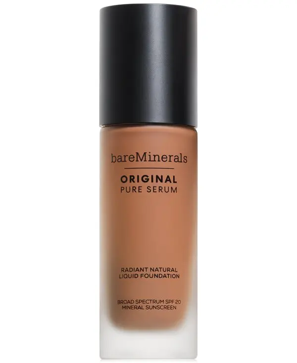BAREMINERALS Original Pure Serum Radiant Liquid Foundation Spf 20 - Med Deep Cool 4.5