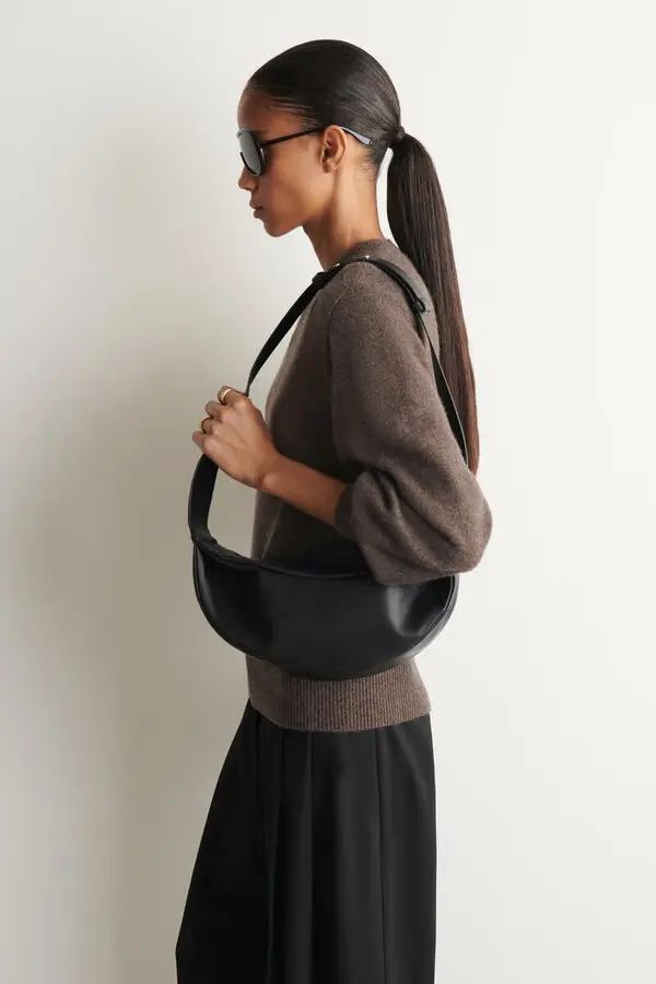Cos Swing Leather Crossbody Bag