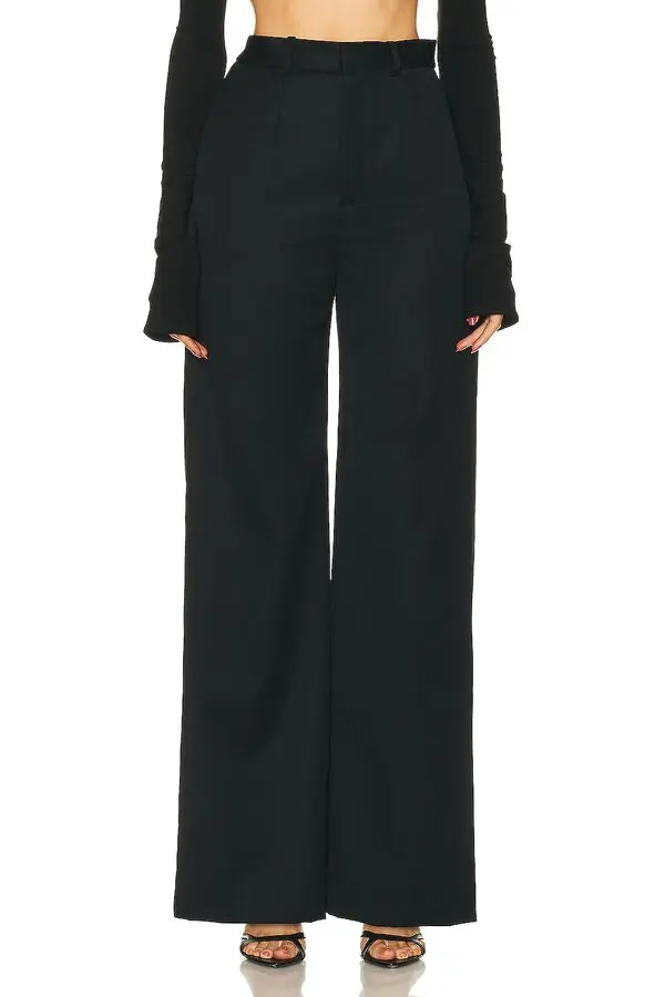 GRACE LING Peek Open Thigh Pant