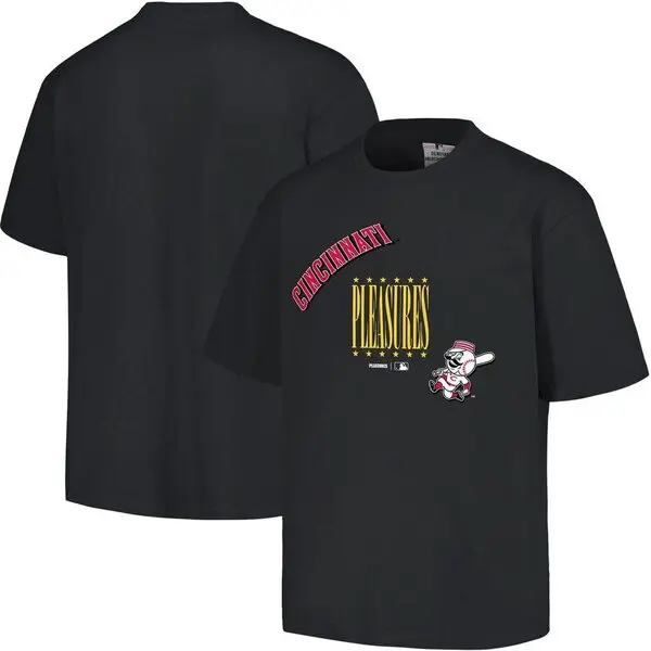 PLEASURES Cincinnati Reds Repurpose T-shirt