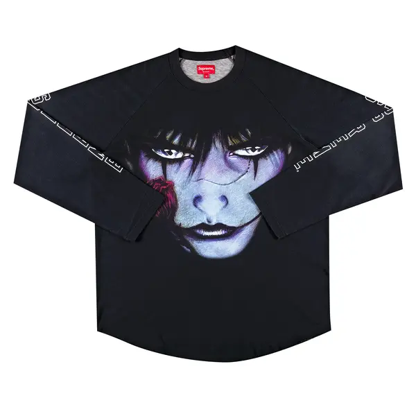 Supreme X The Crow Raglan Long-sleeve Top