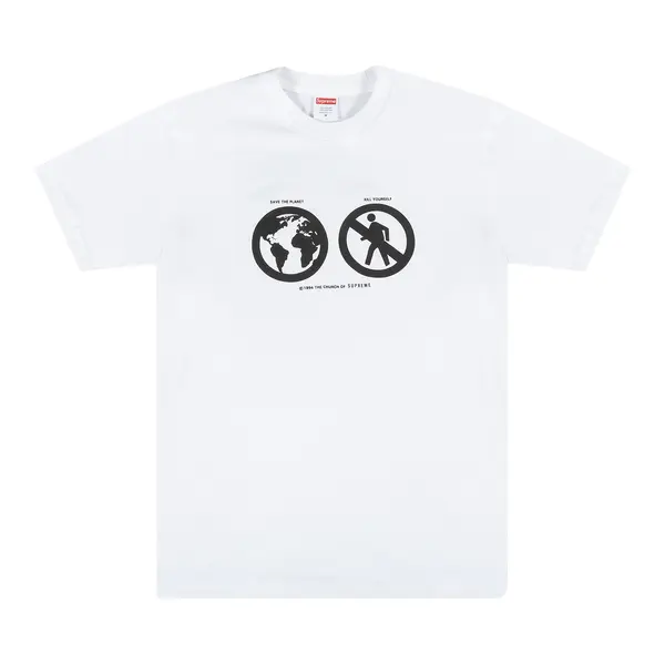 Supreme Save The Planet T-shirt - White