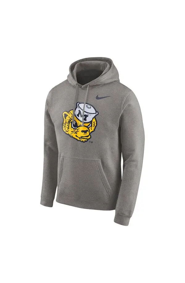Nike Michigan Wolverines Vault Club Fleece Pullover Hoodie