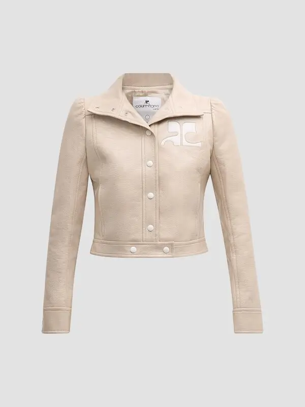 COURREGES Reedition Vinyl Jacket - Grey