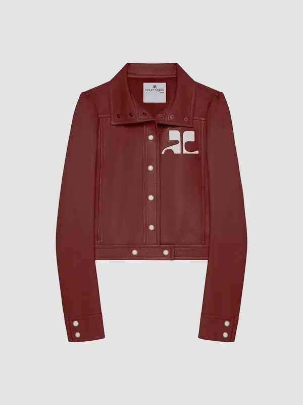 COURREGES Reedition Vinyl Jacket - Red