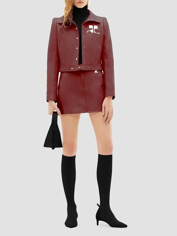 COURREGES Reedition Vinyl Jacket - Red