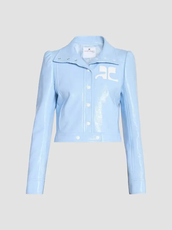 COURREGES Reedition Vinyl Jacket - Sky
