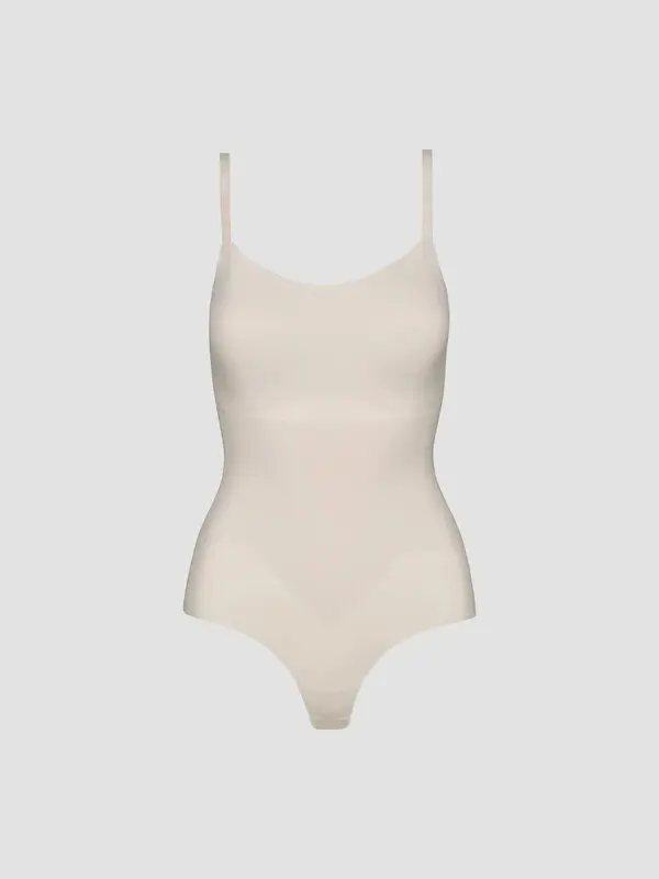 Commando Zone Smoothing Seamless Bodysuit - Beige