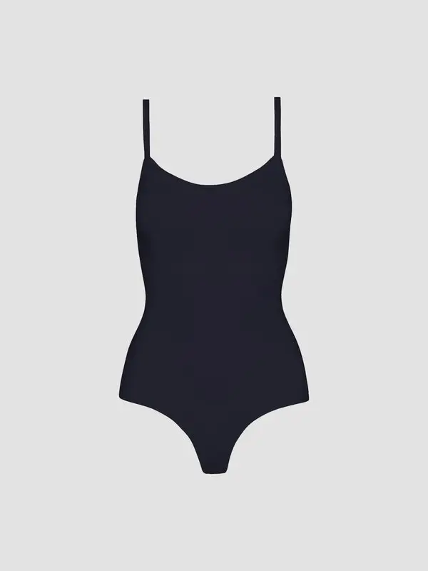 Commando Zone Smoothing Seamless Bodysuit - Black