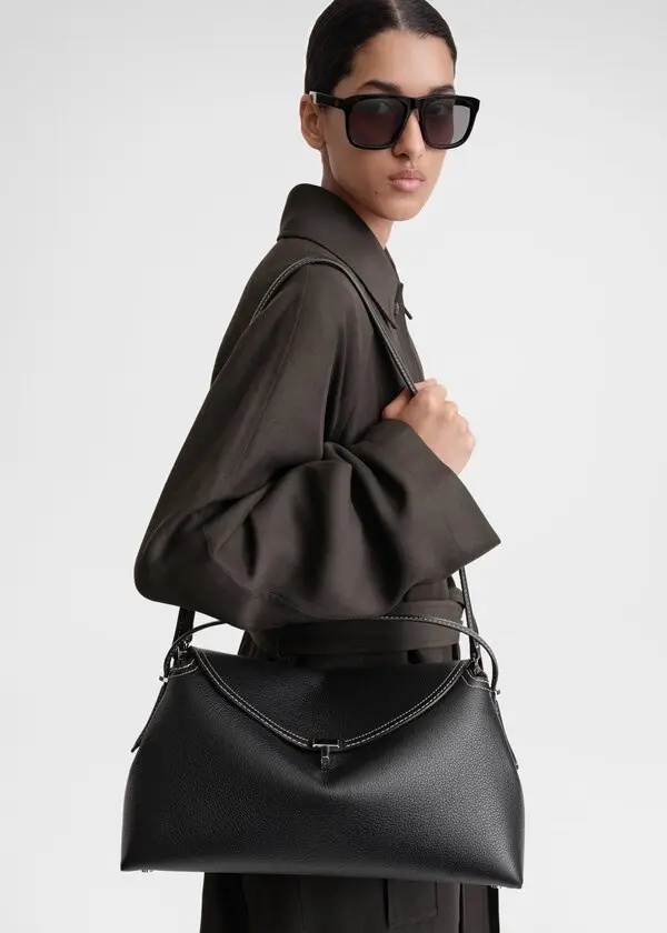TOTEME T-lock Top Handle Bag
