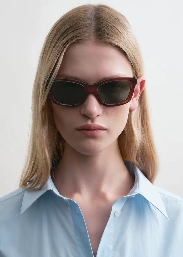 TOTEME Classic Sunglasses - Brown