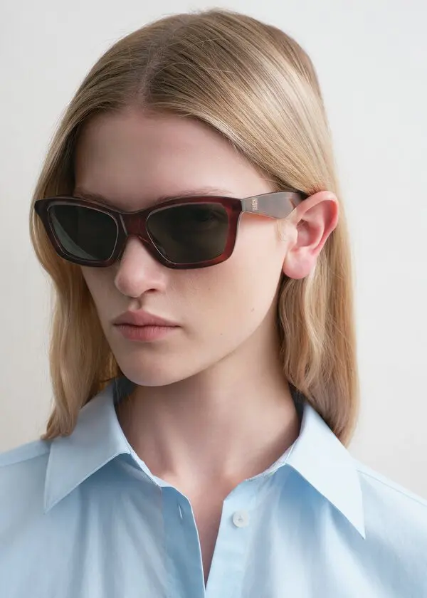 TOTEME Classic Sunglasses - Brown