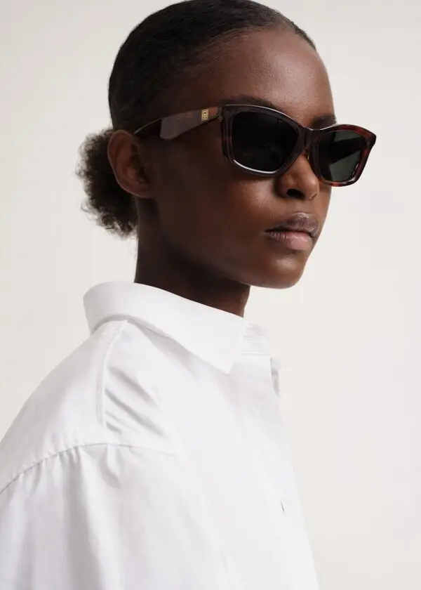 TOTEME Classic Sunglasses - Havana