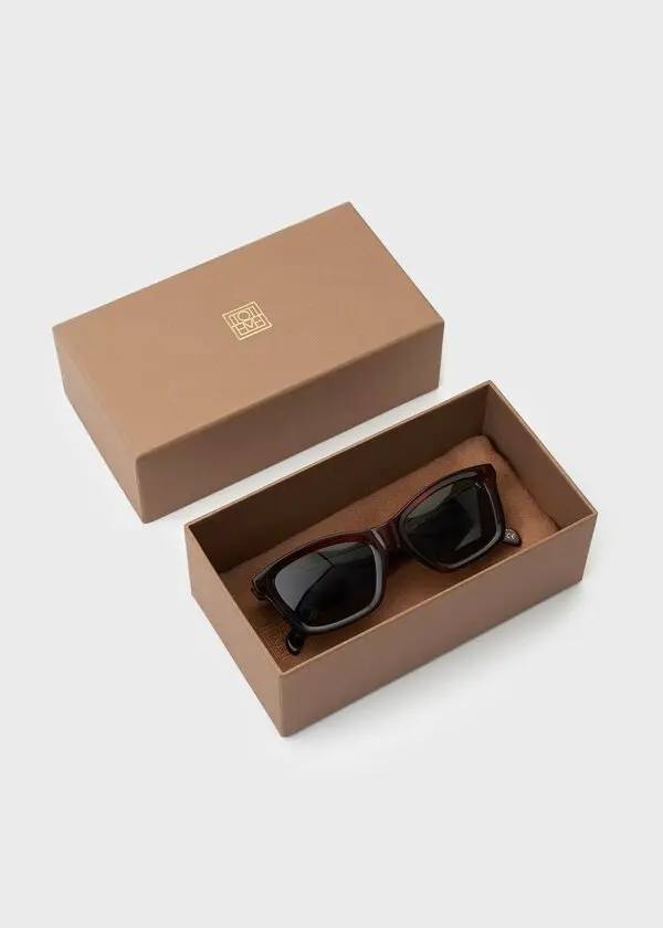 TOTEME Classic Sunglasses - Havana