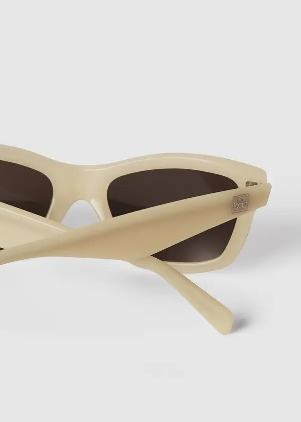 TOTEME Classic Sunglasses - Bone